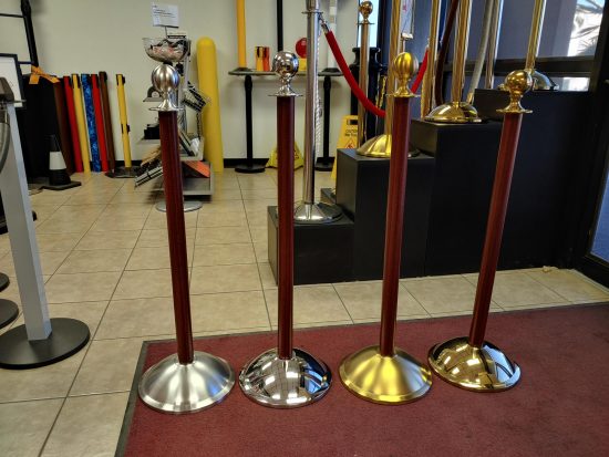 Indoor Outdoor Wood Stanchions