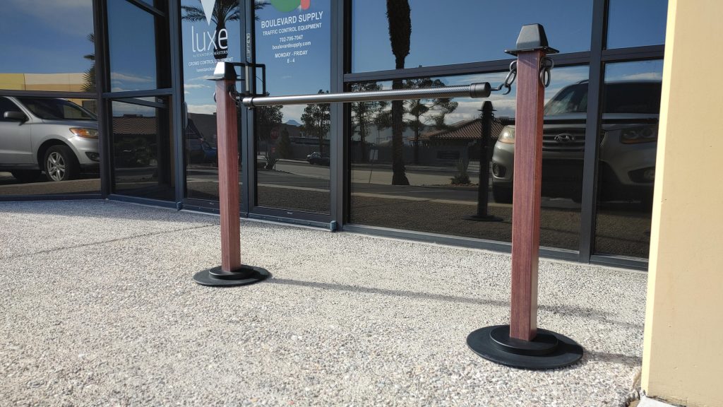 Outdoor Wooden Stanchions - Stanchion Masters