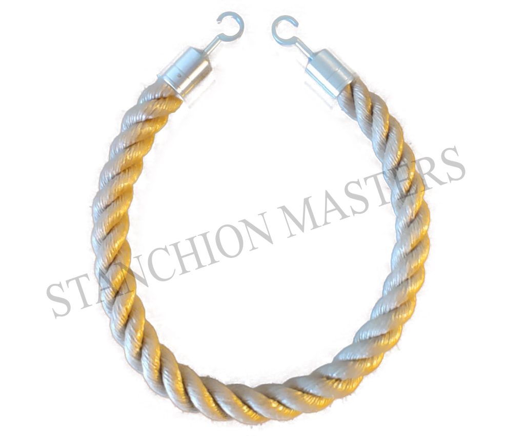 Wooden Outdoor Stanchions, Post and Rope Barriers