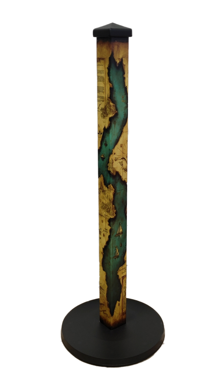 Nautical Stanchions and Rope for Waterfront Coastal Resorts